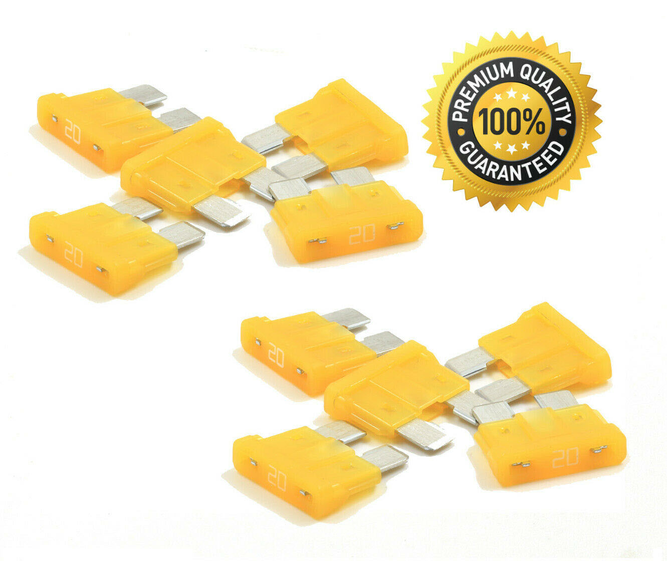 Premium 10 Pack 20 AMP Automotive ATO ATC Standard Blade Fuses Fuse Premium 10 Pack 20 AMP Automotive ATO ATC Standard Blade Fuses Fuse