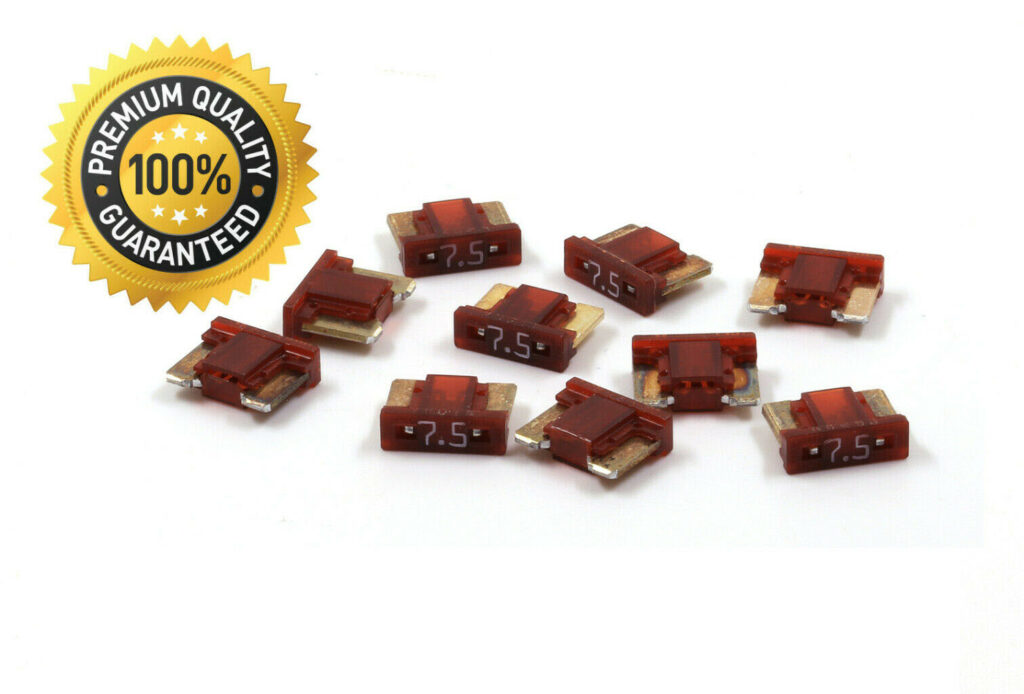 Premium 10 Pack 7.5 AMP Automotive APS ATT Low Profile Mini Blade Fuses ...